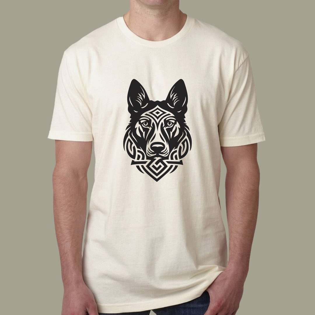 Celtic Knot German Shepherd T-shirt Celtic Knot Front Ireland Irish ...