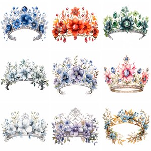 Floral Crown Clipart, Beautiful Png, Wedding Clipart, Floral Clipart ...