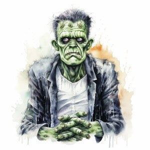 Frankenstein Clipart, High Quality Png Halloween Printables Spooky Clip ...