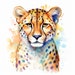 Cheetah Clipart, High Quality PNG, Safari Animals Clipart, Cheetah Art ...