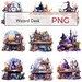 Wizard Desk Clipart High Quality PNG Fantasy Clipart Wizard - Etsy