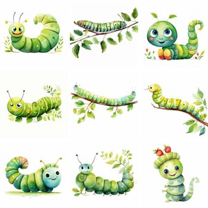 Caterpillar Clipart, High Quality PNG, Cute Insect PNG, Spring, Bug PNG ...