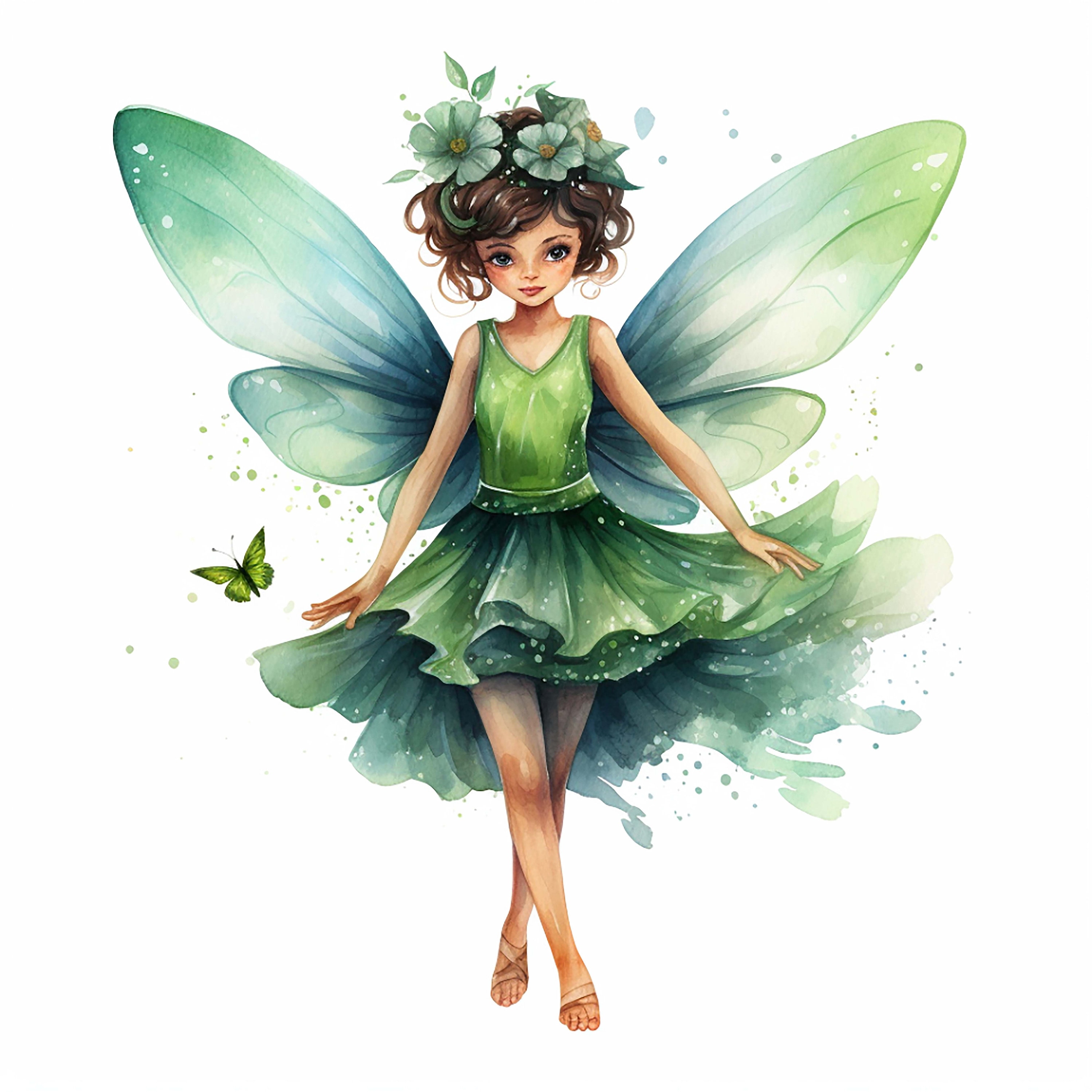 Magical Fairy Clipart High Quality PNG Fantasy Clipart - Etsy