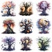 Haunted Tree Clipart High Quality Png Halloween Clipart - Etsy