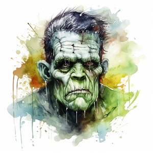 Frankenstein Clipart, High Quality Png Halloween Printables Spooky Clip ...