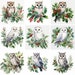 Watercolor Cute Winter Owls Clipart PNG, Christmas and Winter Clip Art ...