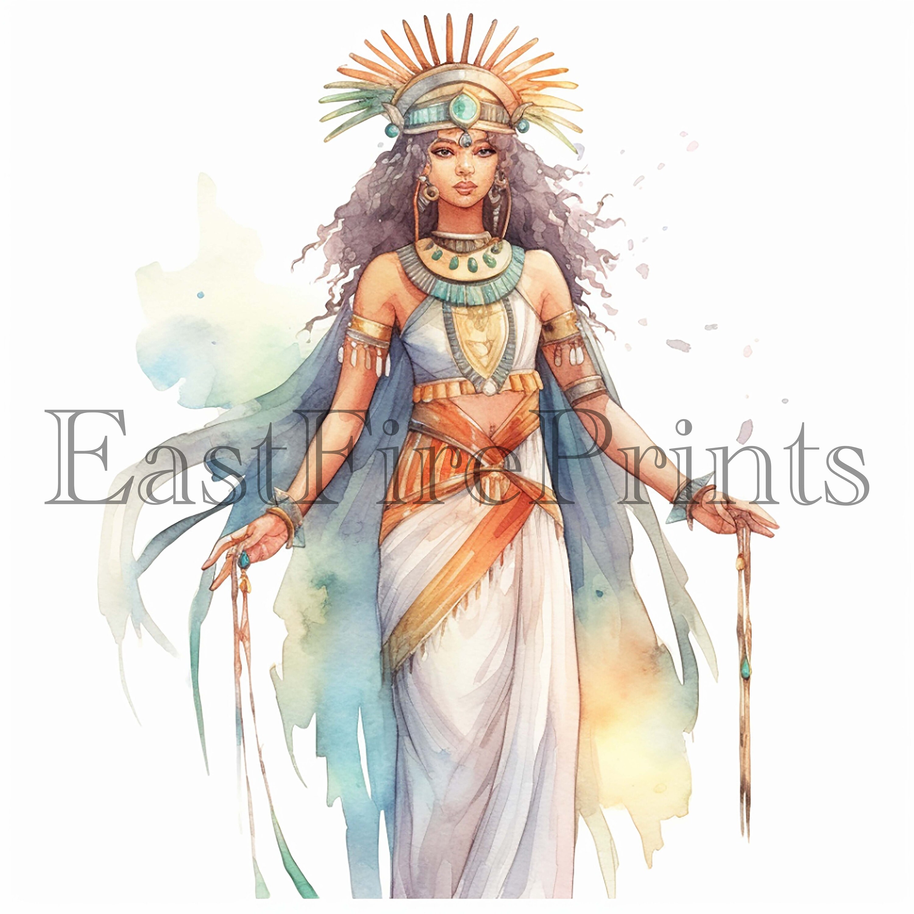 20 Watercolor Ancient Egypt Clipart PNG Pyramids Cleopatra - Etsy UK