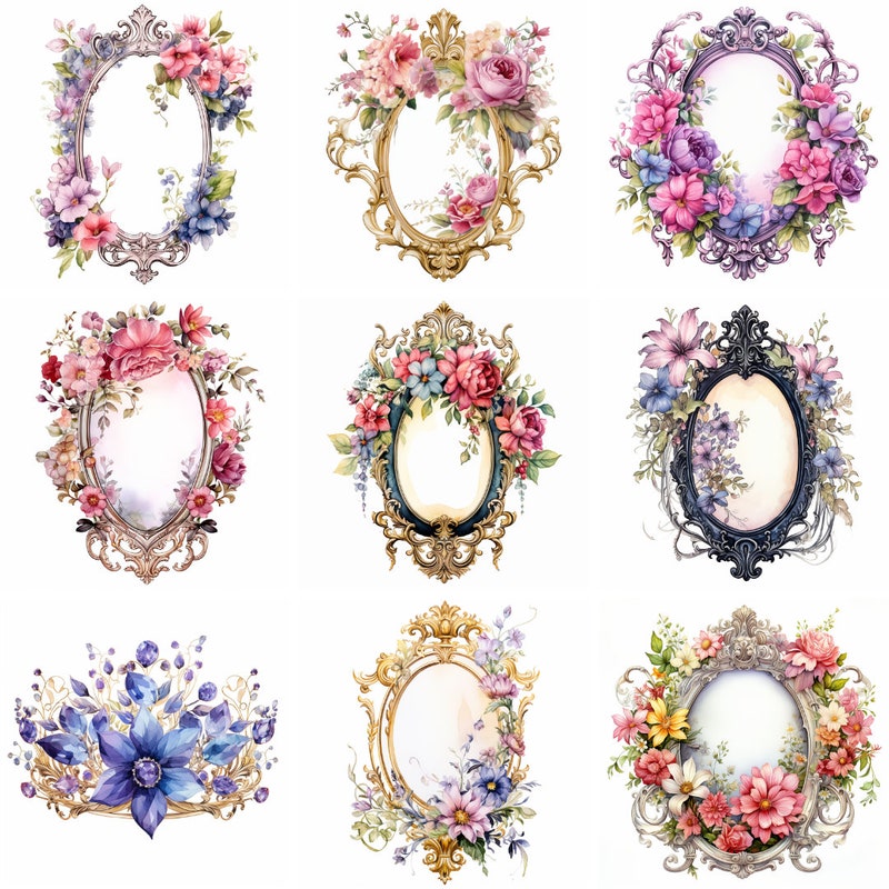 Mirror Borders - Etsy