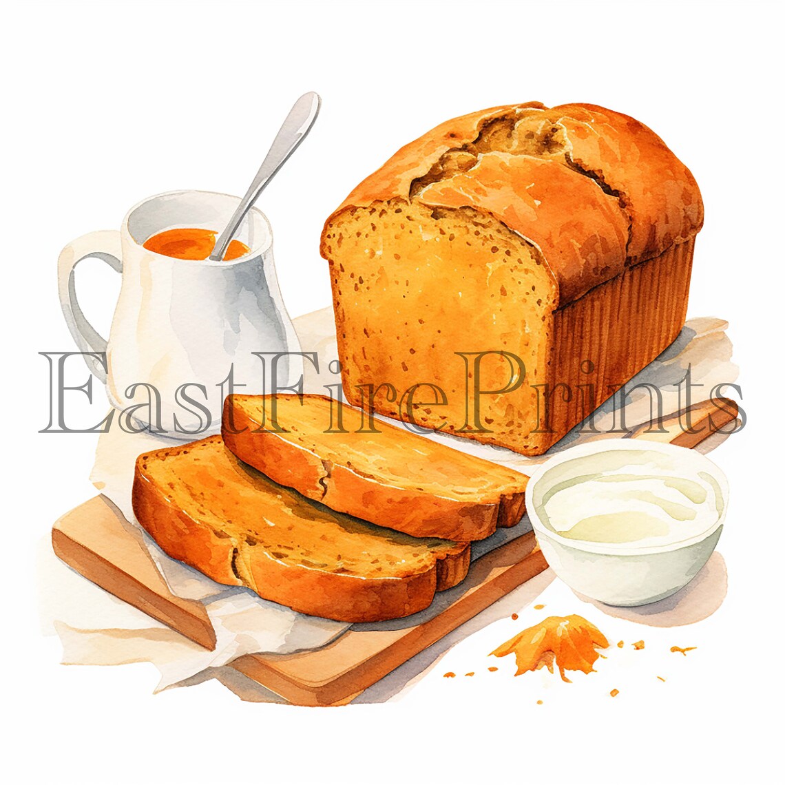 Watercolor Pumpkin Spice Clipart PNG Fall and Autumn Clip - Etsy