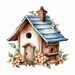 Birdhouse Clipart, High Quality PNG, Spring Clipart, Bird Clipart ...