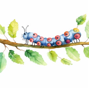 Caterpillar Clipart, High Quality PNG, Cute Insect PNG, Spring, Bug PNG ...