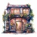 Watercolor Storefront Fantasy Clipart, Fantasy Jpg, Fantasy Art ...