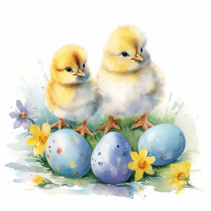 Easter Chick Clipart, High Quality PNG, Easter PNG, Spring Clipart ...