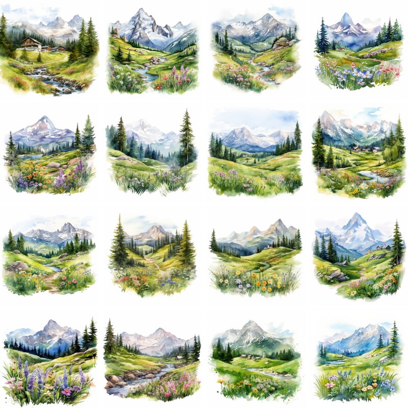Alpine Meadows - Etsy