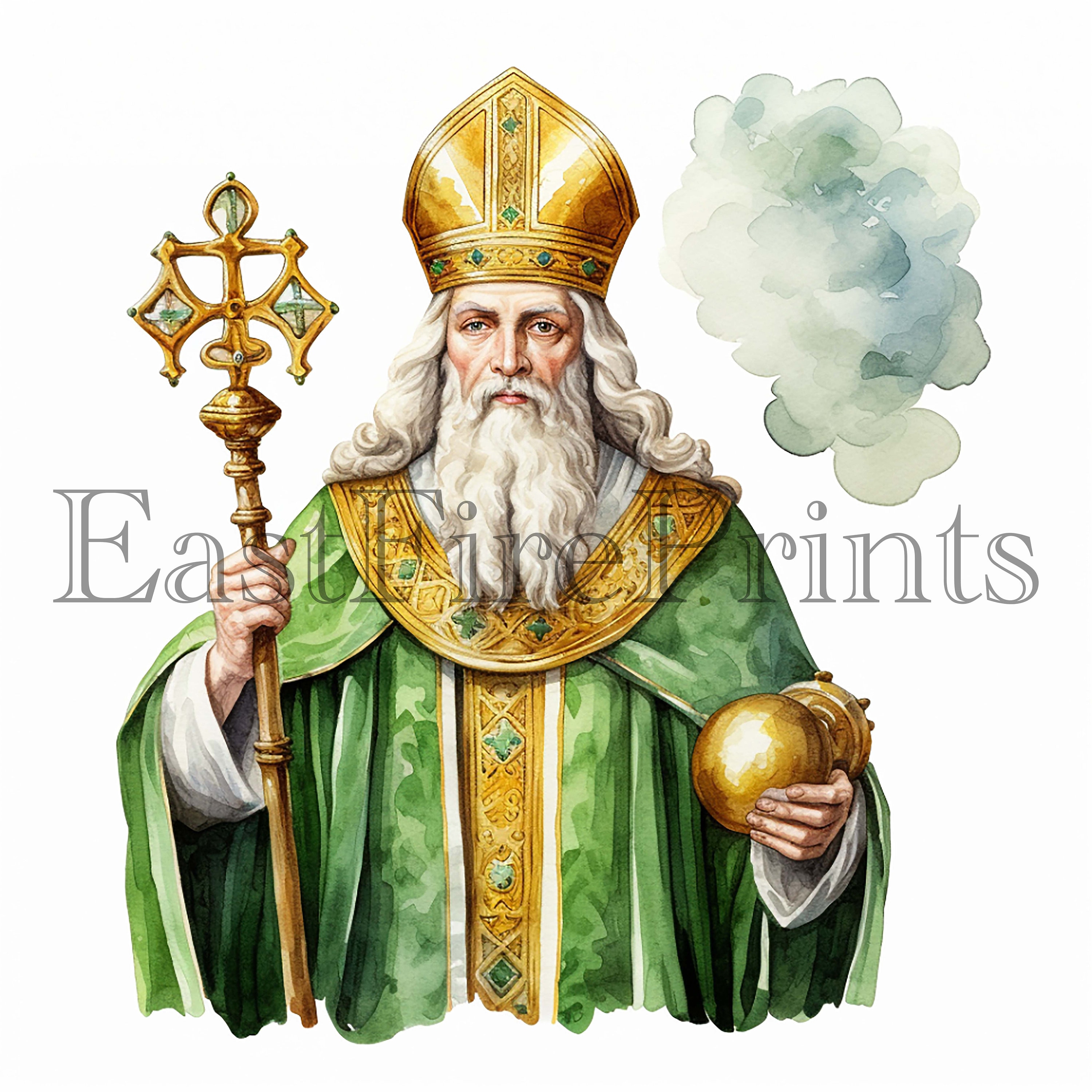 20 Saint Patrick Clipart Watercolor Clipart Religious - Etsy