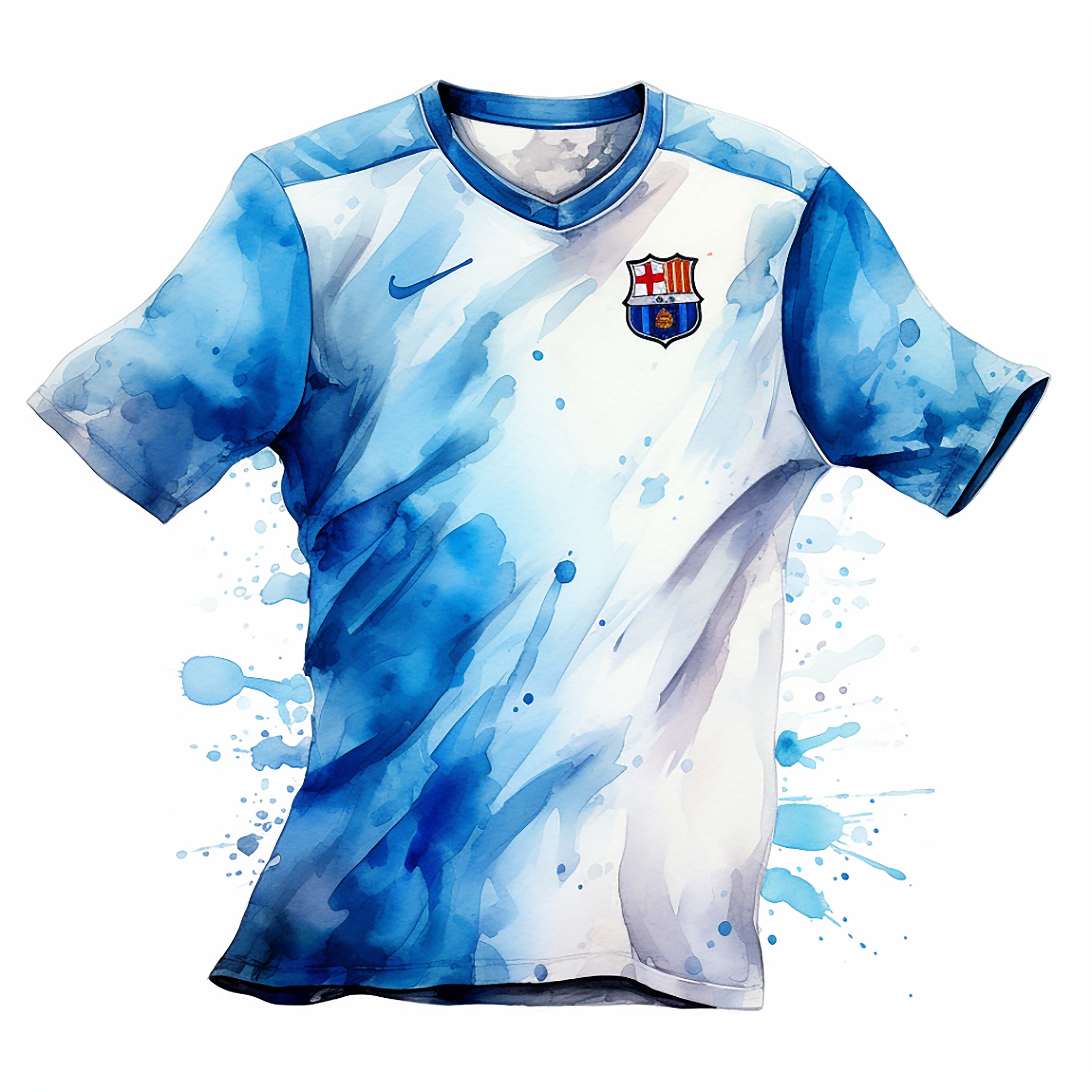 Watercolor Soccer Clipart Soccer Ball and Cleats Clipart - Etsy