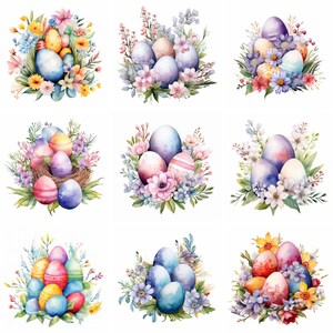 Easter Eggs Clipart, High Quality PNG, Cute Easter Clipart, Easter PNG ...