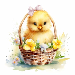 Easter Chick Clipart, High Quality PNG, Easter PNG, Spring Clipart ...