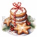 Watercolor Christmas Cookies Clipart, High Quality Png, Xmas Graphics ...