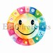 20 Retro Groovy Smiley Face Clip Art, Watercolor Clipart, Hippie, High ...