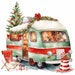 Christmas Camper Van Clipart, High Quality PNG, Christmas Clipart ...