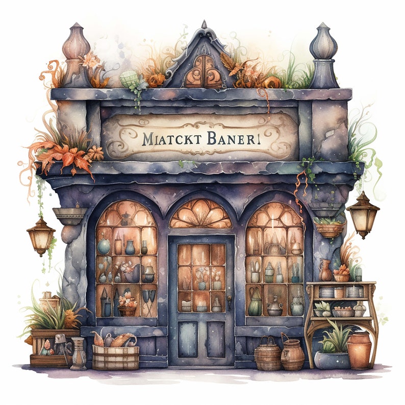 PNG Fantasy Storefront Clipart Fantasy Art Fantasy Png - Etsy