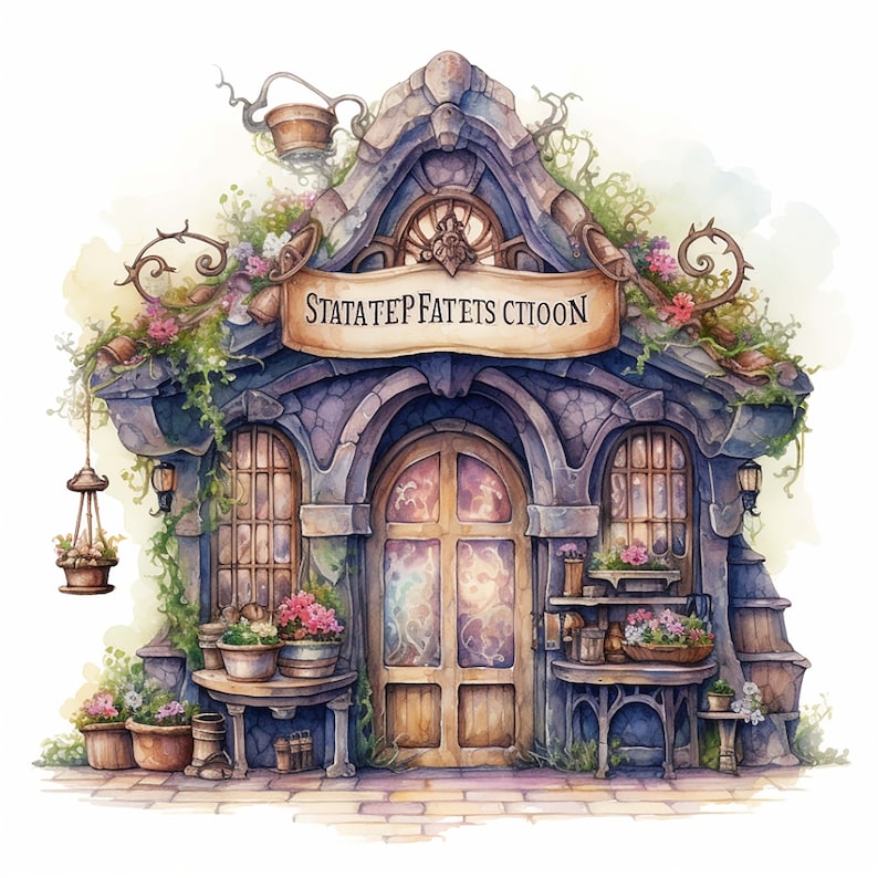 PNG Fantasy Storefront Clipart Fantasy Art Fantasy Png - Etsy