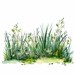 20 Watercolor Spring Grass Clipart Set Grass Illustrations - Etsy