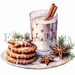 20 Christmas Cookies Watercolor Clipart, High Quality Png, Xmas Clip ...