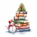 Christmas Books Clipart, Christmas Clipart, Holiday Png, Xmas Png ...