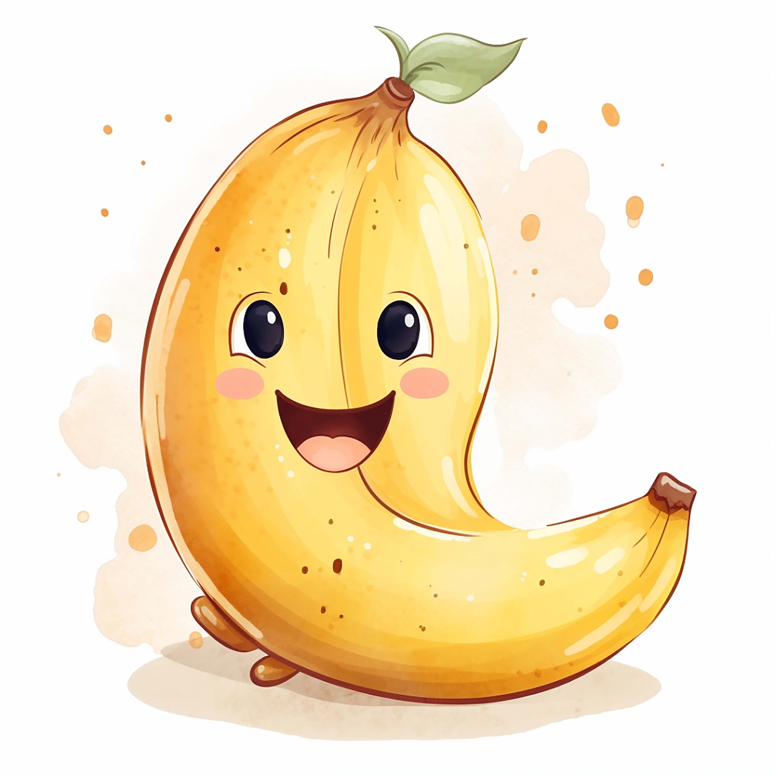 Cute Banana Clipart High Quality PNG Nursery Clipart Cute Png - Etsy