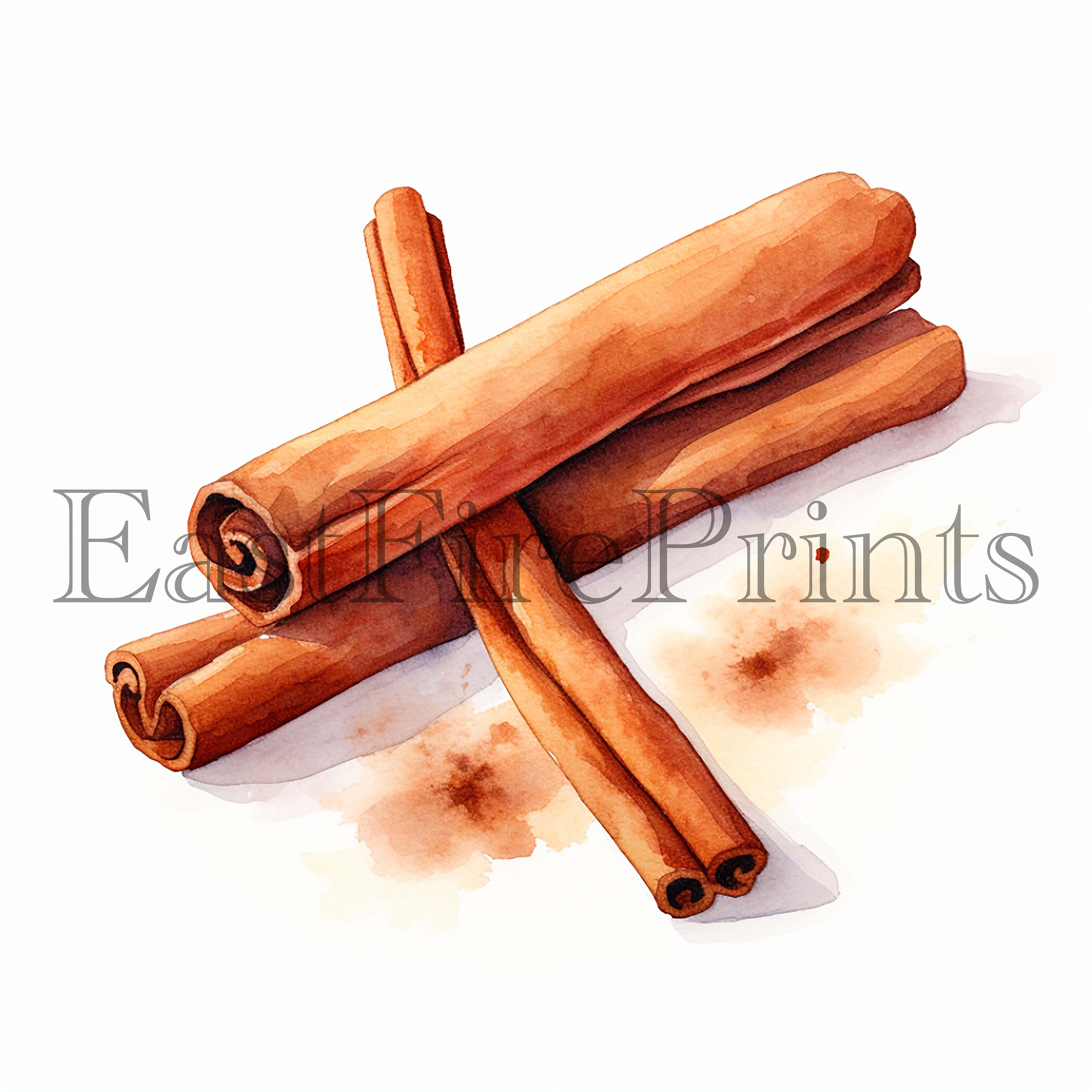 Watercolor Pumpkin Spice Clipart PNG Fall and Autumn Clip - Etsy