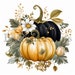 20 Watercolor Pumpkins Clipart High Quality Png Fall Clip - Etsy
