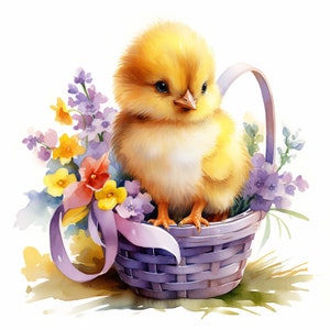 Easter Chick Clipart, High Quality PNG, Easter PNG, Spring Clipart ...