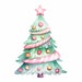 Pastel Christmas Tree Clipart High Quality PNG Cute Christmas - Etsy