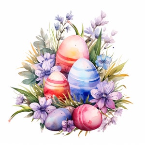 Easter Eggs Clipart, High Quality PNG, Cute Easter Clipart, Easter PNG ...