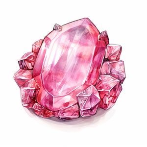 Pink Crystal Clipart, High Quality PNG, Mystical Magical Crystals PNG ...