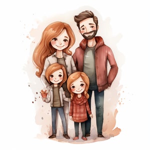 Chibi Family Clipart, High Quality Png Chibi Cute Clipart Children ...