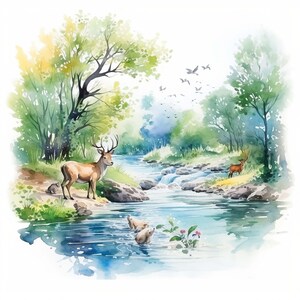 Spring River Clipart, High Quality PNG, River PNG, Spring Clipart ...