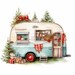 Christmas Camper Van Clipart, High Quality PNG, Christmas Clipart ...