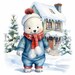 20 Cute Baby Polar Bear Clipart, Christmas Clip Art, High Quality Png ...