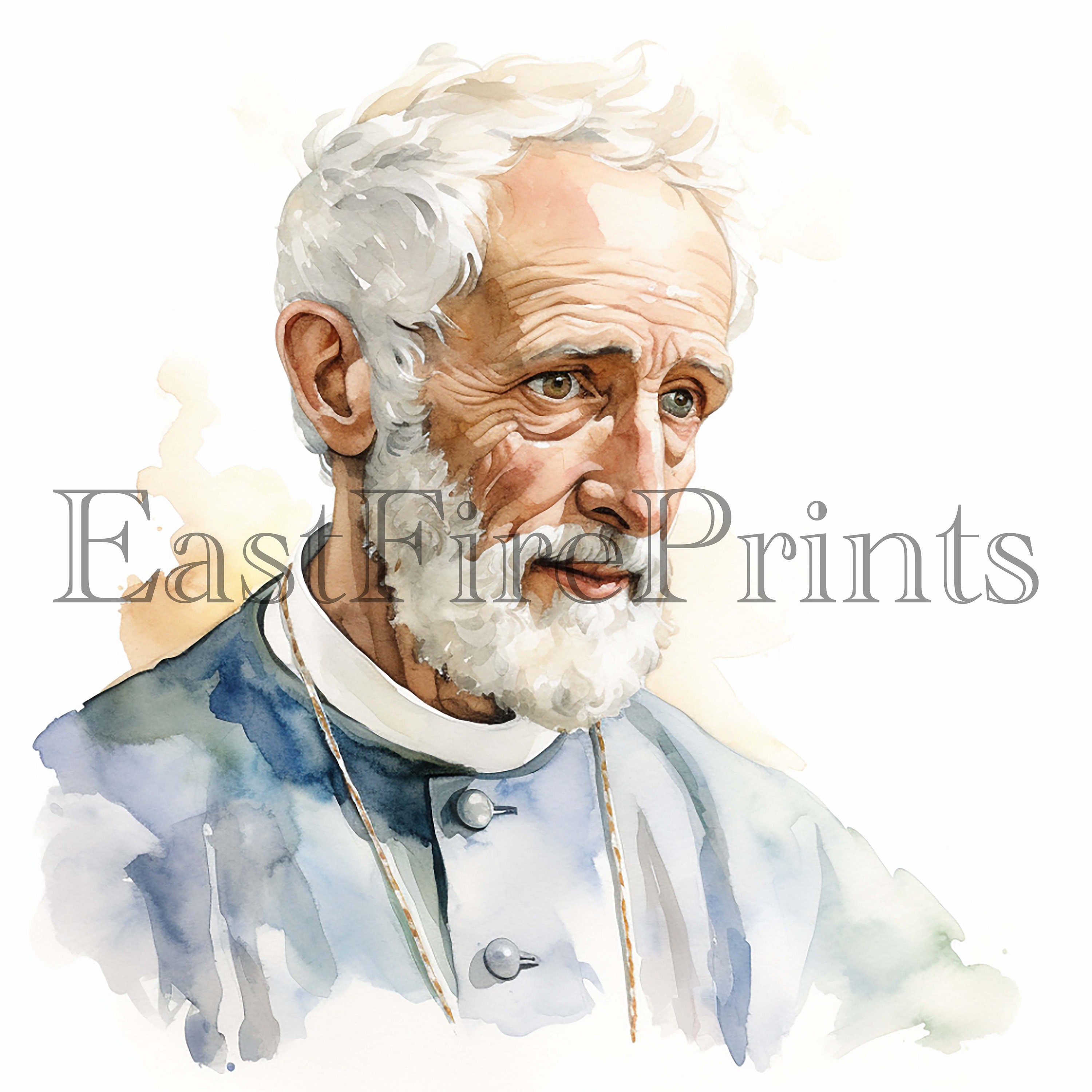 Watercolor Saint Peter Clipart High Quality Png Catholic - Etsy Canada
