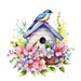 Birdhouse Clipart, High Quality PNG, Spring Clipart, Bird Clipart ...