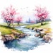 Spring River Clipart, High Quality PNG, River PNG, Spring Clipart ...