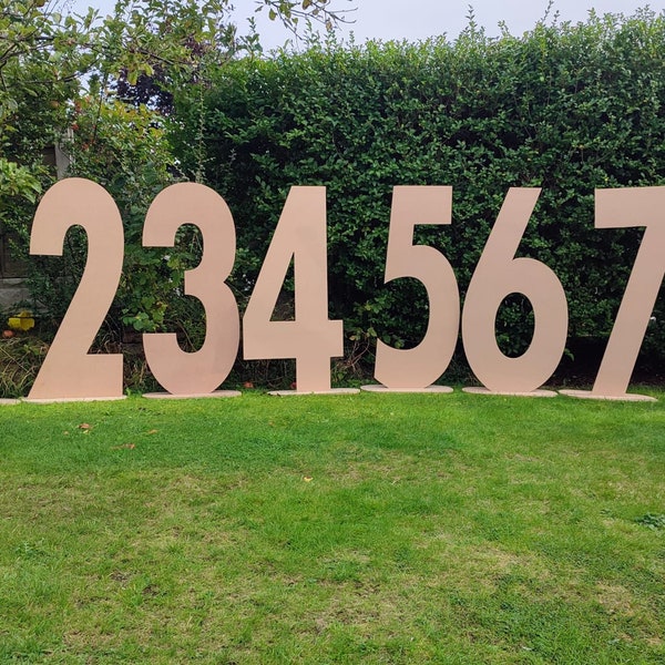 4ft Numbers - Etsy UK