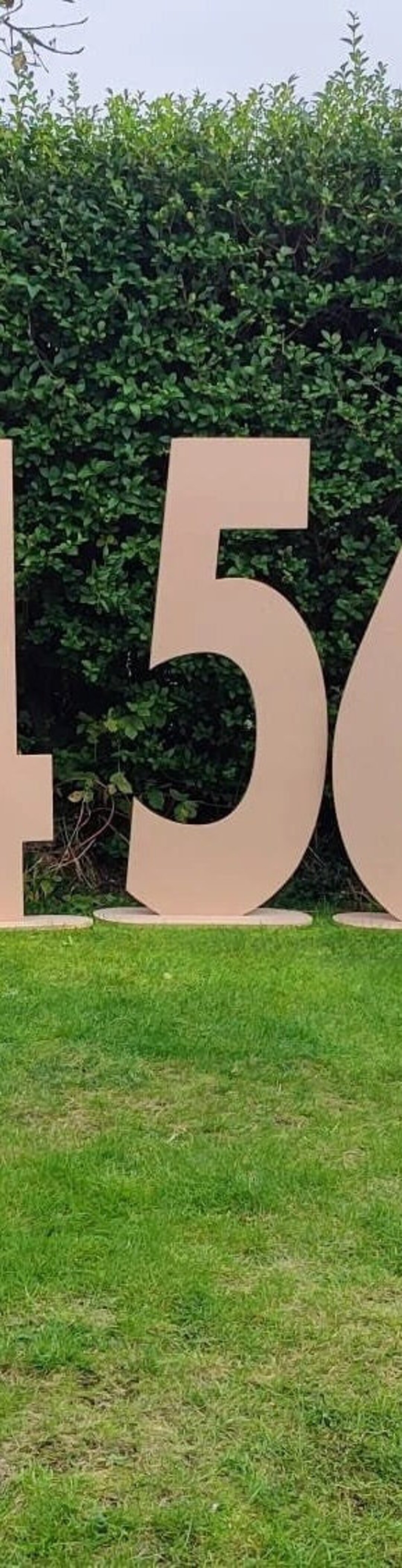 Flat Freestanding Numbers - Etsy UK