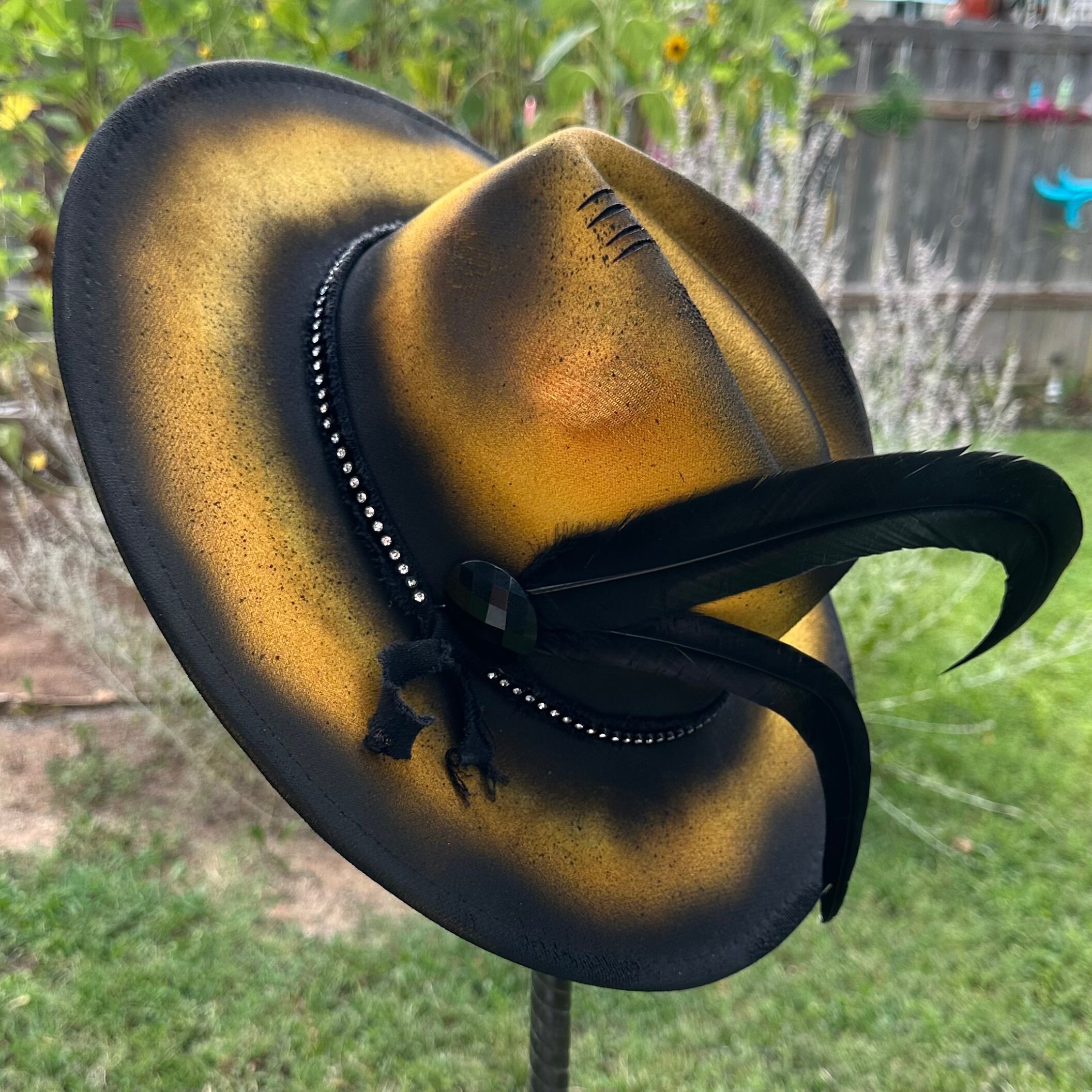 Yellow Rose Custom Hat - Etsy