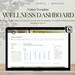 Wellness Dashboard -- Notion Personal Planner - Etsy