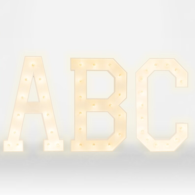 Marquee BUNDLES MIX&MAX Letters 0-9 Numbers A-Z Letters - Etsy