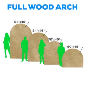 Full Size Stunning Backdrop Wooden Panels: I Backdrop I Full Arch I ...